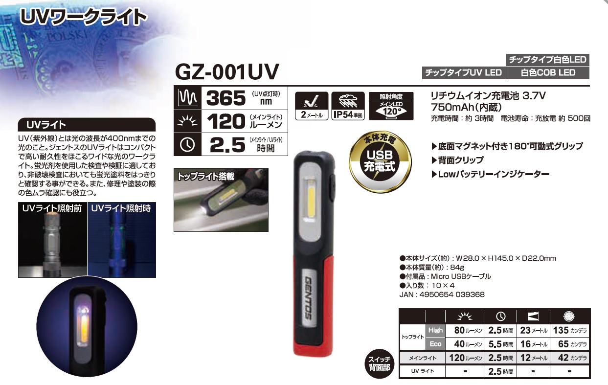 Ichiban Precision Sdn Bhd - Gentos - Gentos Ganz Handy Work Light Series, LED Work Light ...
